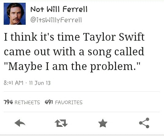 Taylor Swift... not like me! - Meme by Pinkoseedoll :) Memedroid