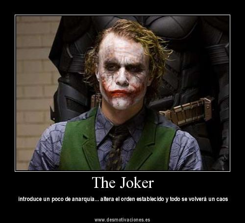 El Joker - Meme subido por Pablo/09 :) Memedroid