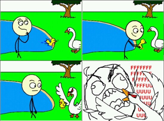 Yo solo quería ayudar, estúpido cisne - Meme by mrtrolling :) Memedroid