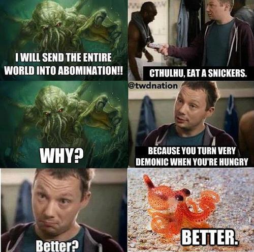 Cthulhu - Meme by phillytzu99 :) Memedroid