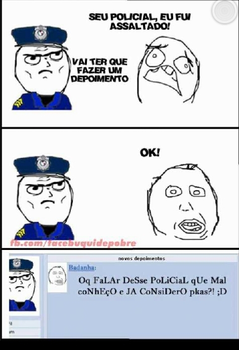 Um tapado depois de ser assaltado - Meme by bent171 :) Memedroid