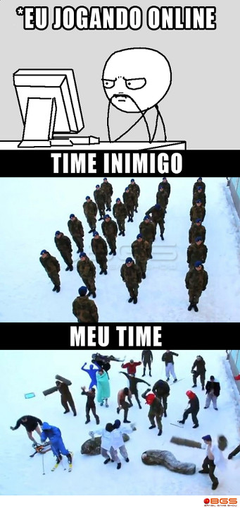 Meu time X time inimigo - Meme by Bazingabr :) Memedroid