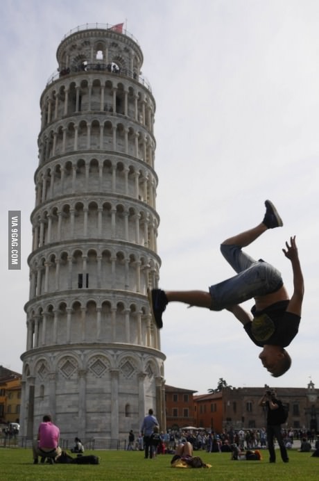 Mejor foto EVER de la Torre de Pisa O: - Meme subido por CeeCeh ...