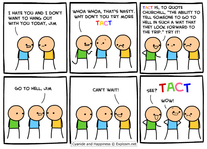 tact - Meme by MrBudder :) Memedroid