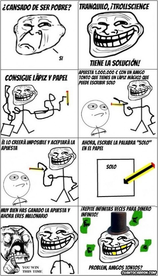 lápiz troll - Meme subido por evilshade115 :) Memedroid