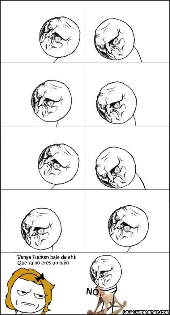 No - Meme subido por Sylvoz :) Memedroid