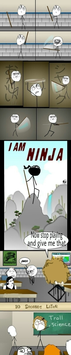feel like ninja!.-. - Meme subido por wilmerys :) Memedroid
