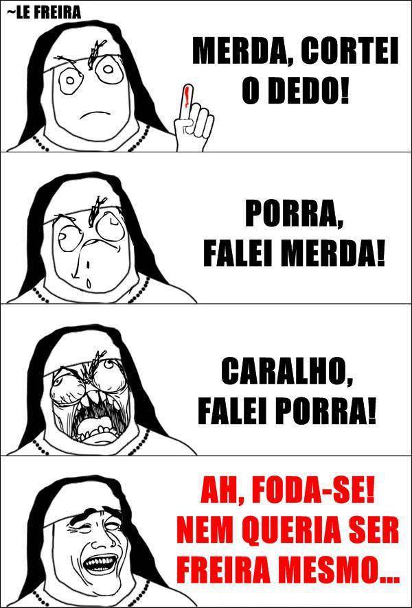 freira boca suja - Meme by marcoscapivara1975 :) Memedroid