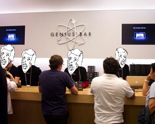 Genius bar - Meme subido por Trolencio89 :) Memedroid