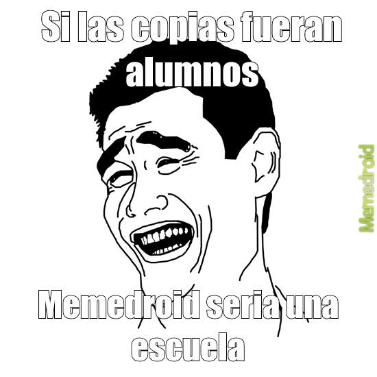Copias y alumnos - Meme subido por Lolpixel64 :) Memedroid