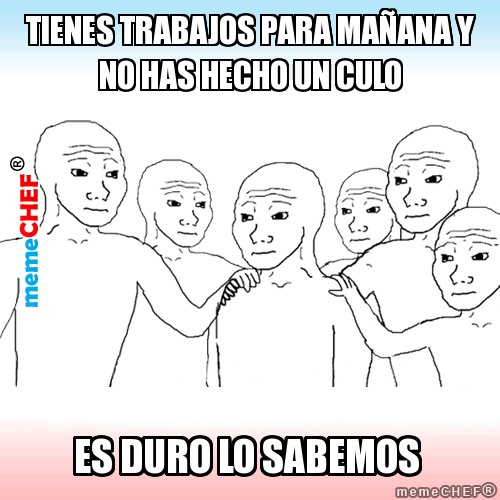 La tarea esta cabrona - Meme subido por Hilton el Procer :) Memedroid