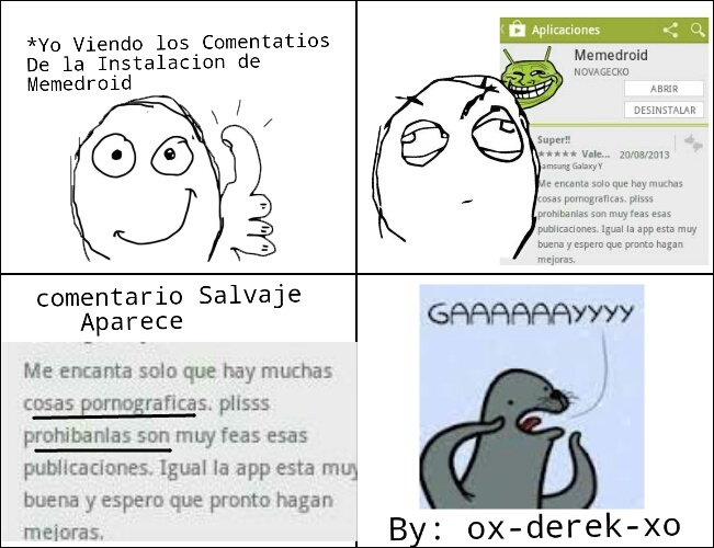 Gayy Nivel Comentarios De Memedroid - Meme subido por ox-derek-xo ...