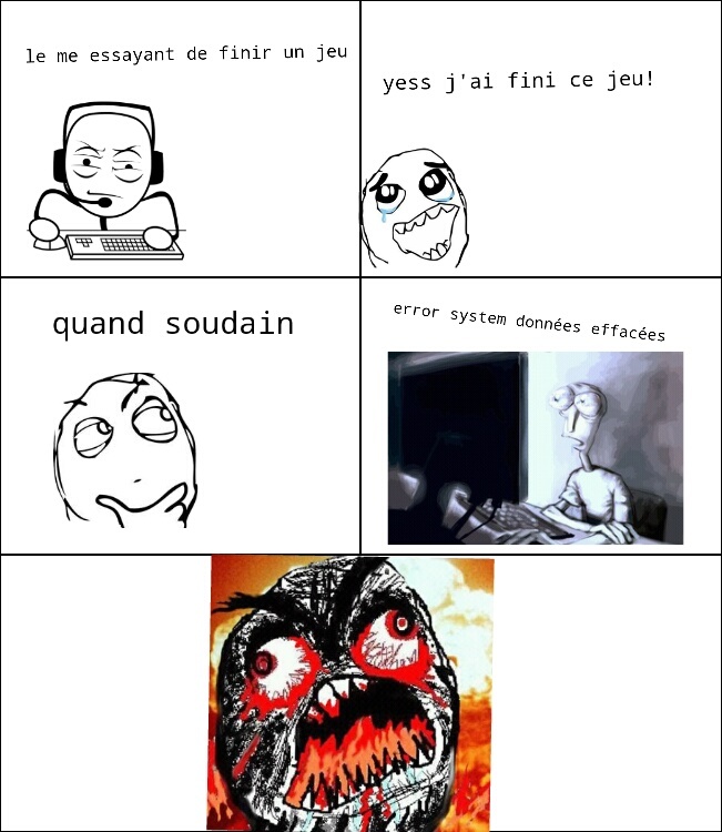 rage ordi! - Meme by xxthecraftxx :) Memedroid