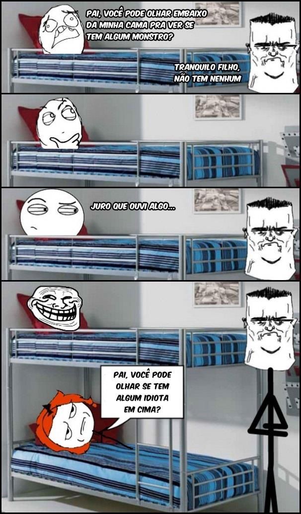 Tem um monstro! - Meme by StheblinddTroll :) Memedroid