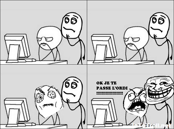 vasy prend l ordi... - Meme by inconnu :) Memedroid