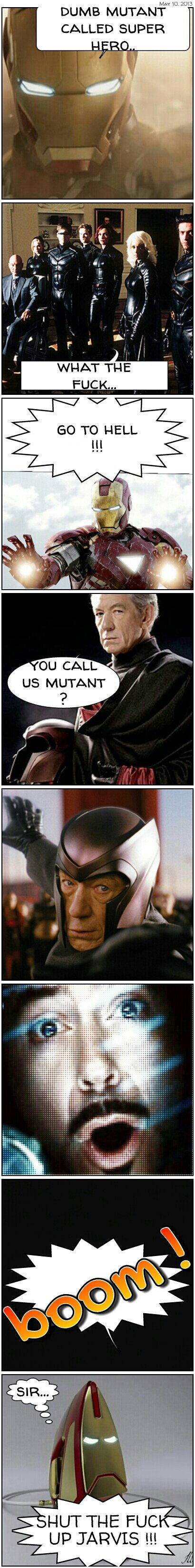 iron man vs magneto - Meme subido por juanez.ernez :) Memedroid