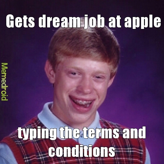 terms and conditions - Meme by nharrington :) Memedroid