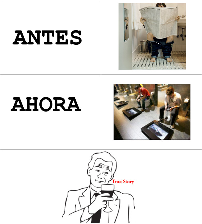 Antes y ahora, true history - Meme subido por IbaiLandabea :) Memedroid