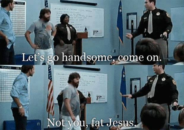 Fat Jesus, Got me. Haha LøL - Meme by seppojapertti :) Memedroid