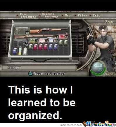 Organized - Meme by León S. Kennedy :) Memedroid