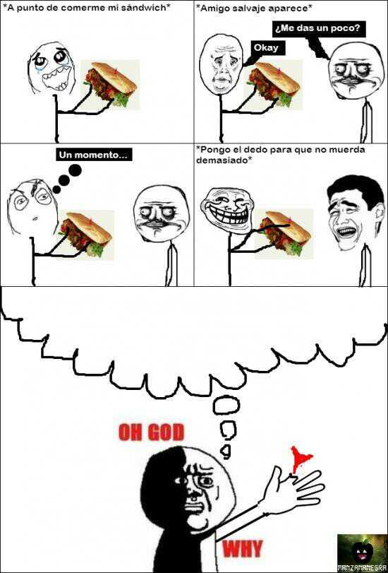 Oh God Why Meme Face