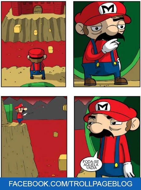 A vida de mario. - Meme by luanrodrigues402 :) Memedroid