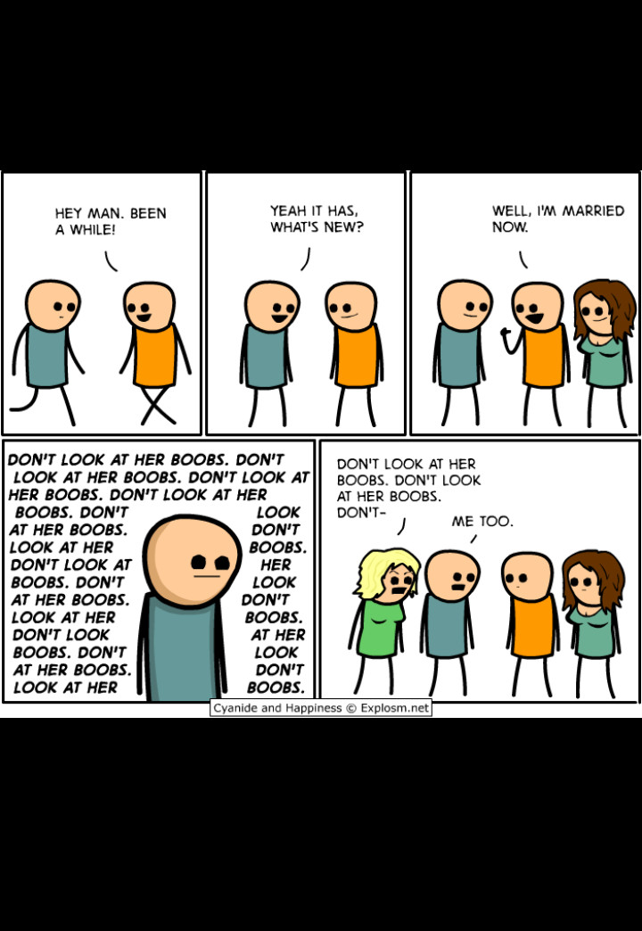 don't look - Meme subido por ushy :) Memedroid