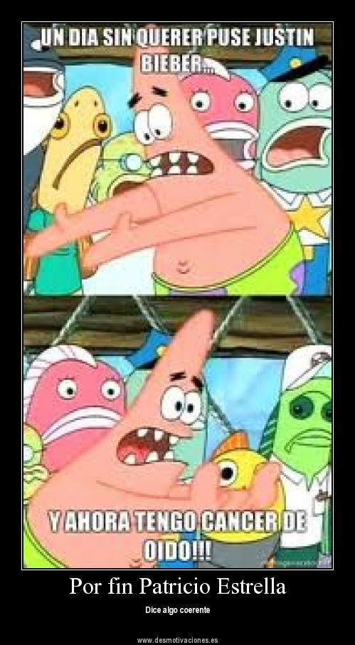 Patricio - Meme subido por nachoDalba :) Memedroid