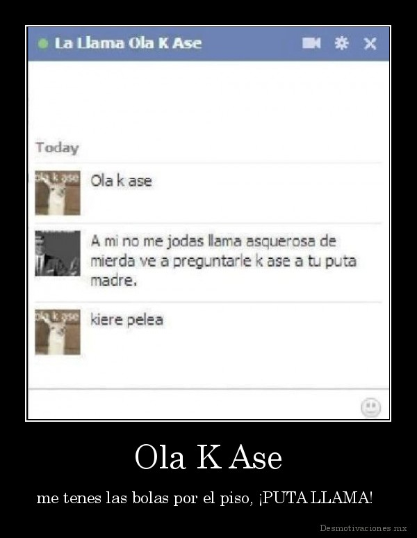 Ola k ase título o k ase - Meme subido por alvermar116 :) Memedroid