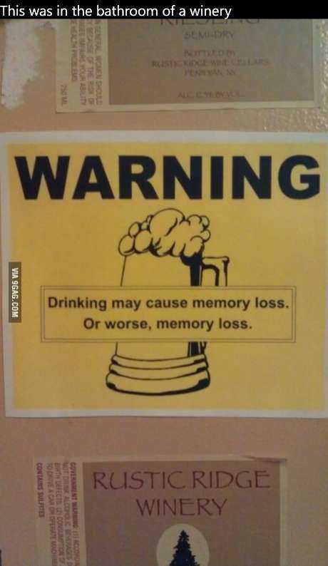 Doesnt it also cause memory loss - Meme by Gore-illa :) Memedroid
