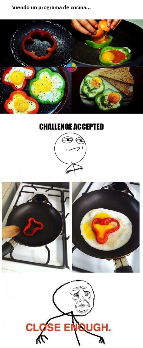 Reto aceptado - Meme subido por c1astro :) Memedroid