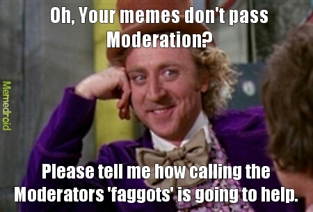 Because everyone knows its our fault and not your inability to be funny ...