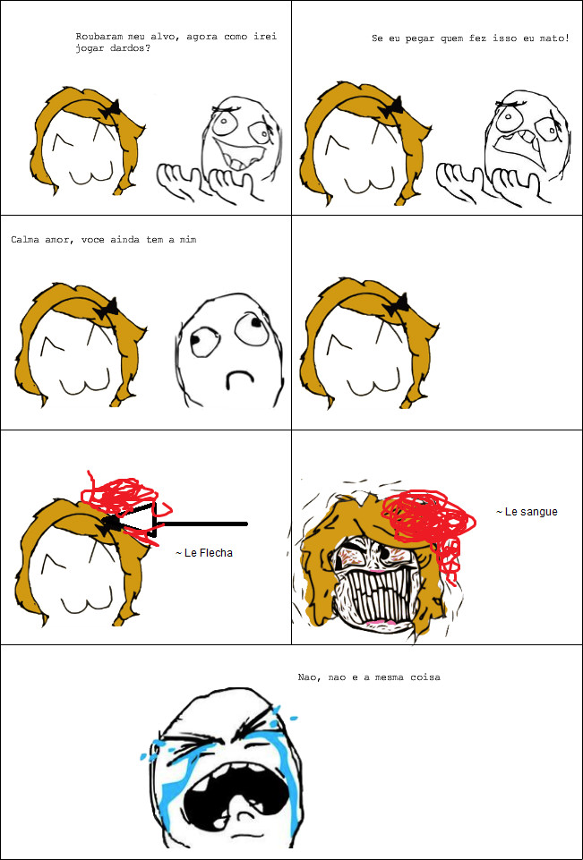 Cade meu alvo :( - Meme subido por lonewanderer1 :) Memedroid