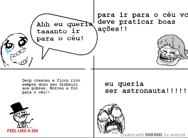 ceu - Meme by Babinha :) Memedroid