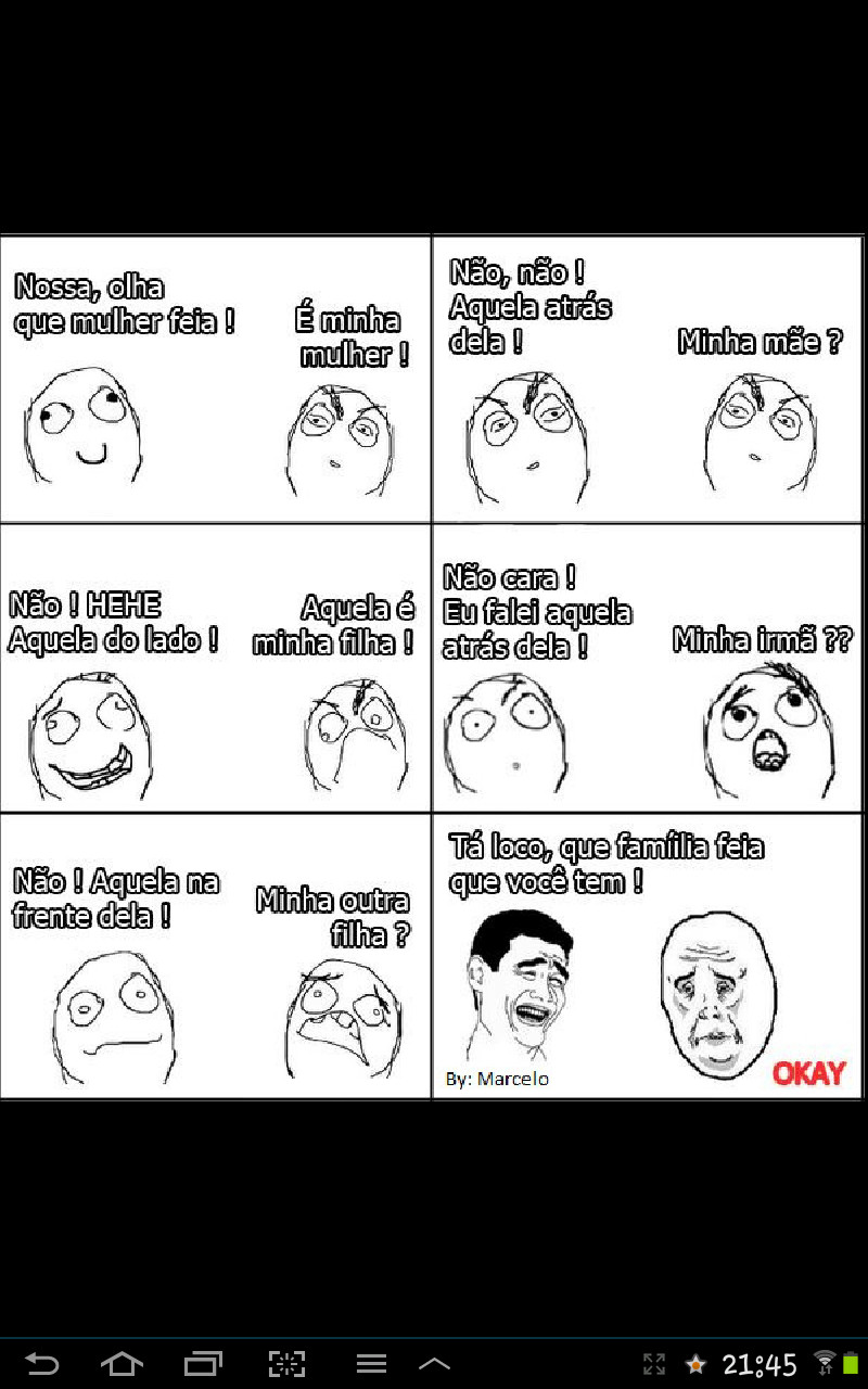 Aff q familia feia vc tem?! - Meme by abelarda :) Memedroid