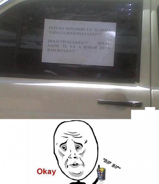 que carcacha! - Meme subido por lucky_jairo :) Memedroid