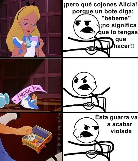 alicia - Meme subido por myron :) Memedroid