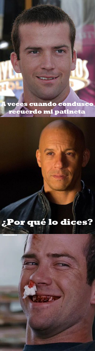 RAPIDO Y FURIOSO - Meme subido por Saikanond18 :) Memedroid