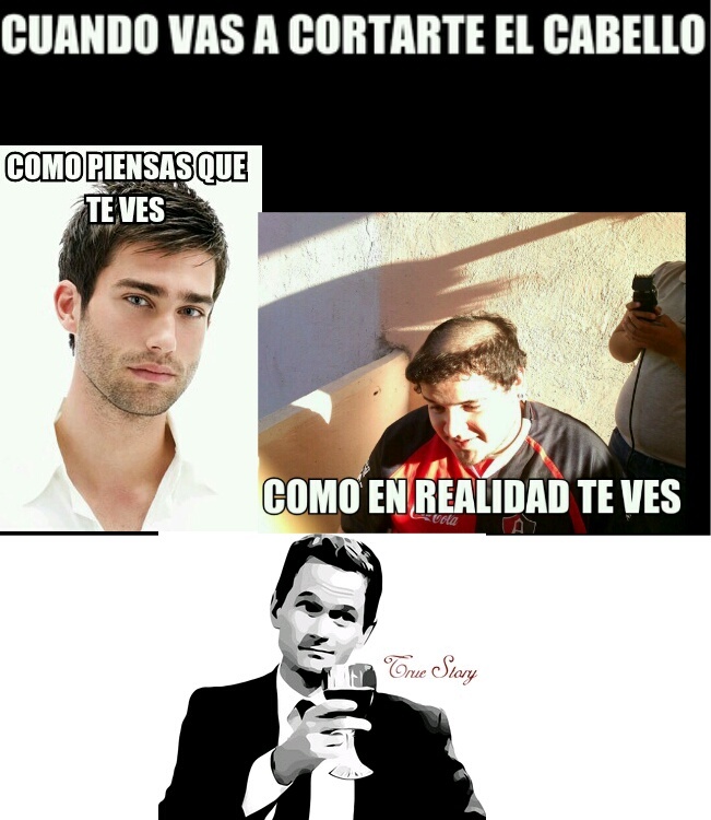 corte de cabello - Meme subido por deghost99 :) Memedroid