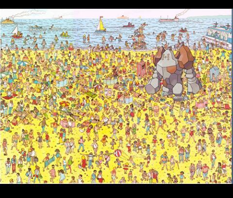 Can you find Regirock? - Meme by epicsaxguy_the5th :) Memedroid