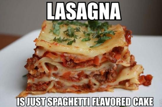 hmmm spaghetti cake - Meme subido por ElZany88 :) Memedroid