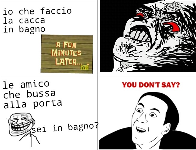 il bagno - Meme by cesareboriulabala :) Memedroid
