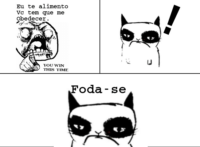 eu te alimento fds - Meme subido por marceloverissimo :) Memedroid