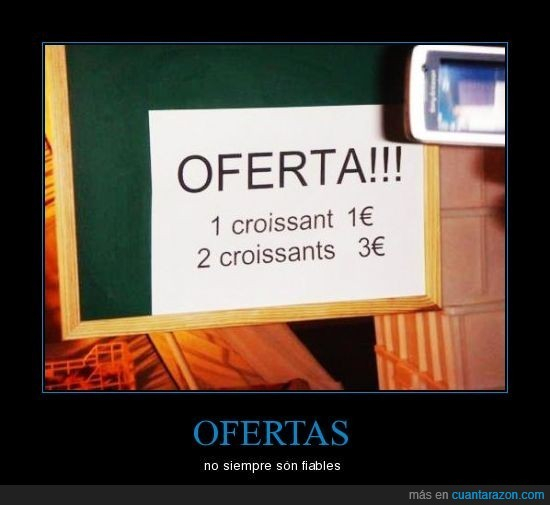 Oferta!!! - Meme subido por yo-yo-yo :) Memedroid