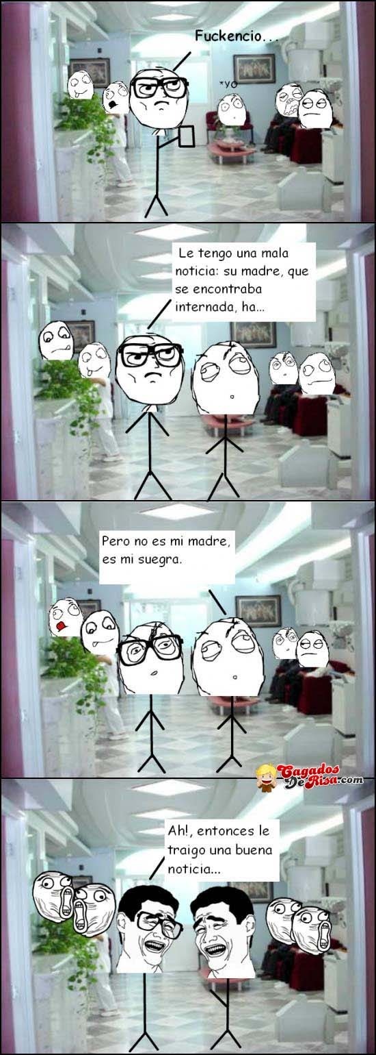 mala noticia - Meme by leoprokaiser :) Memedroid