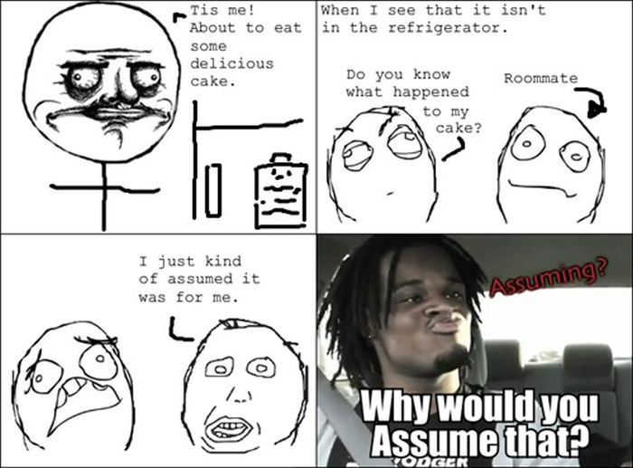 Assumptions - Meme by eyzayah :) Memedroid