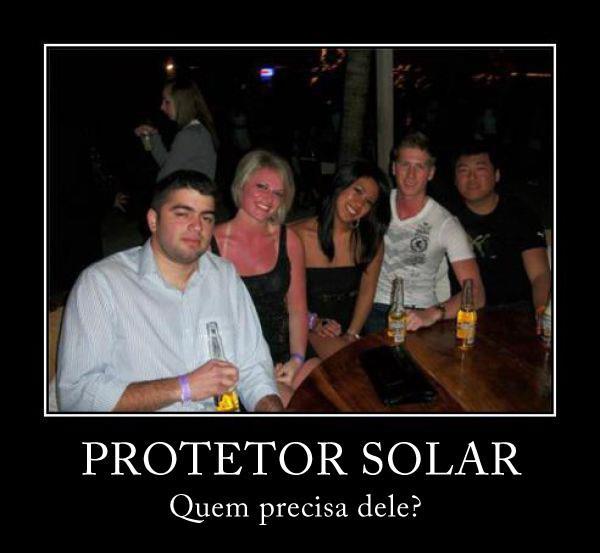 protetor solar - Meme subido por ronaldoctb123 :) Memedroid