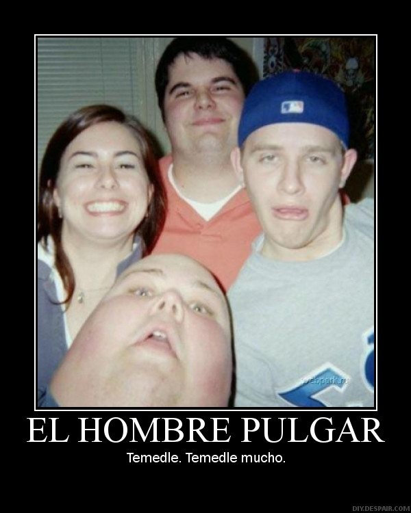 el hombre dedo - Meme subido por nosalvation123 :) Memedroid