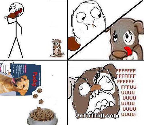 mais je veux pas des croquettes - Meme by lauryngonzalez.lg :) Memedroid