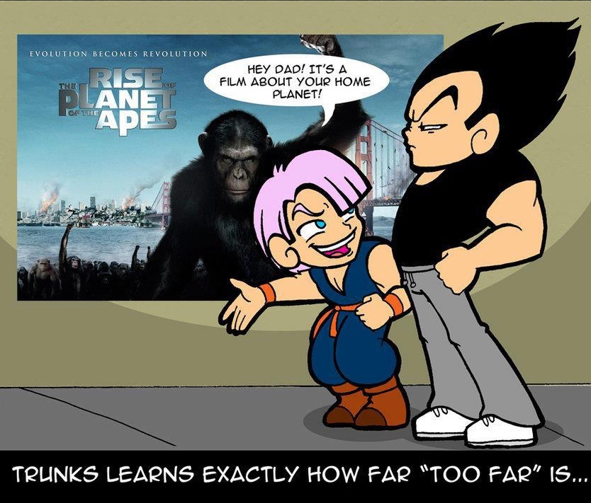 troll lvl: Trunks - Meme subido por ElZany88 :) Memedroid